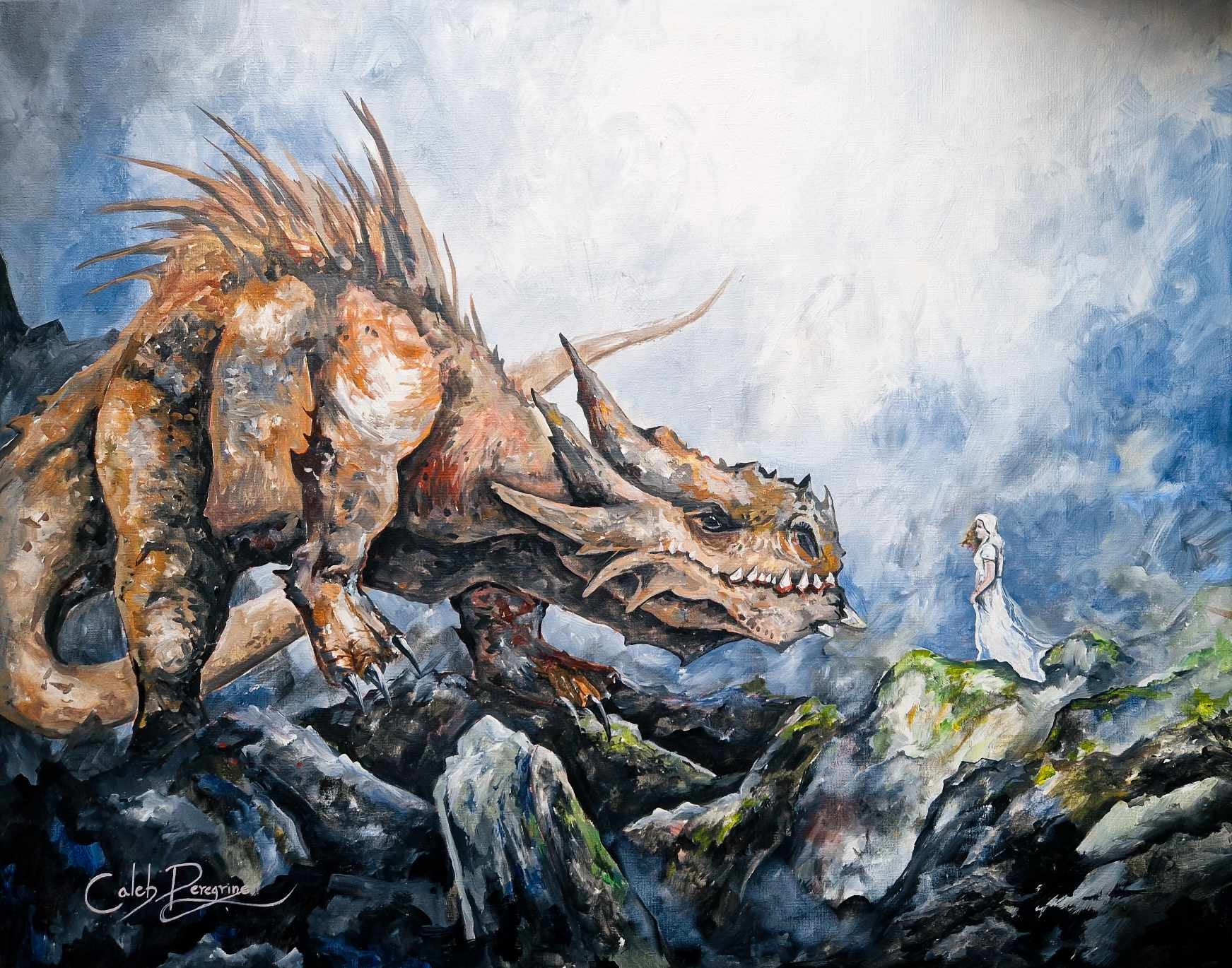 Father of Dragons | Art of Caleb Peregrine